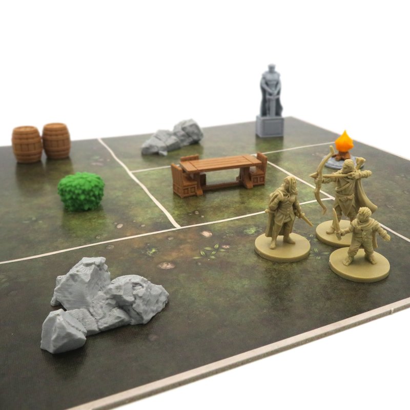 Scenery pack for Journeys in Middle Earth™ - 62 Pieces. Game Accessories