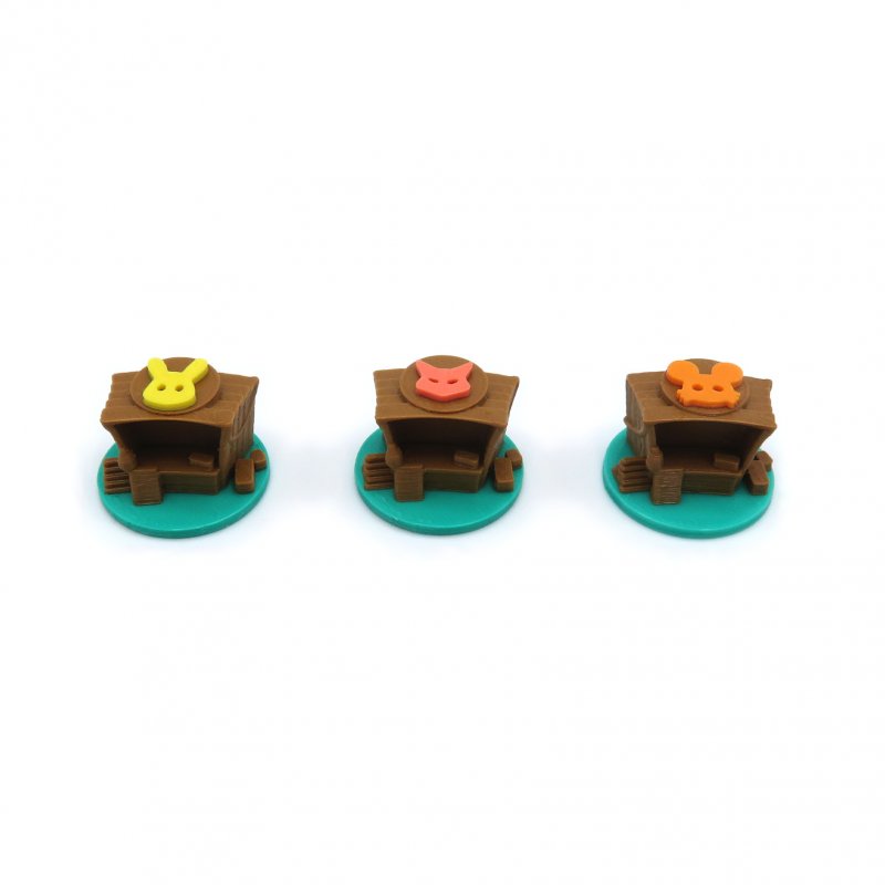 Full upgrade kit for Root™ - 108 Pieces. Accessories for your board game
