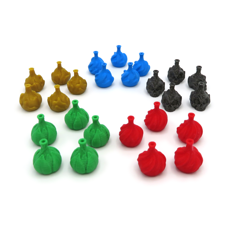 Essence Tokens for Res Arcana - 175 Pieces