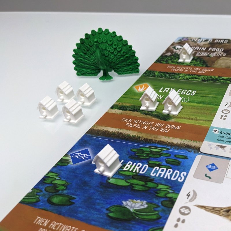 Pack de mejora para Wingspan Asia - 127 Piezas