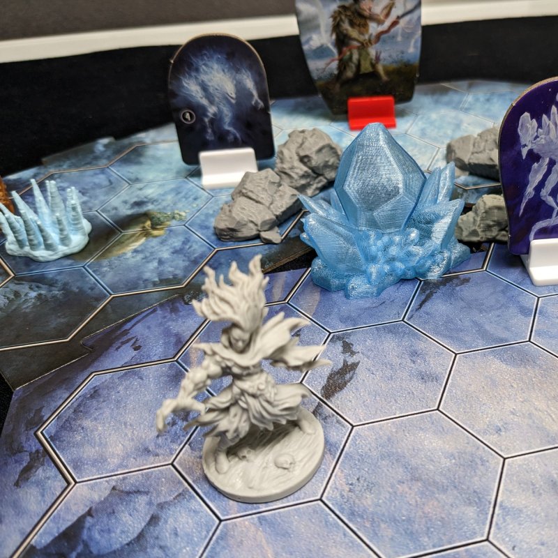 Full Scenery pack for Frosthaven™ - 156 Pieces. Board game accessories