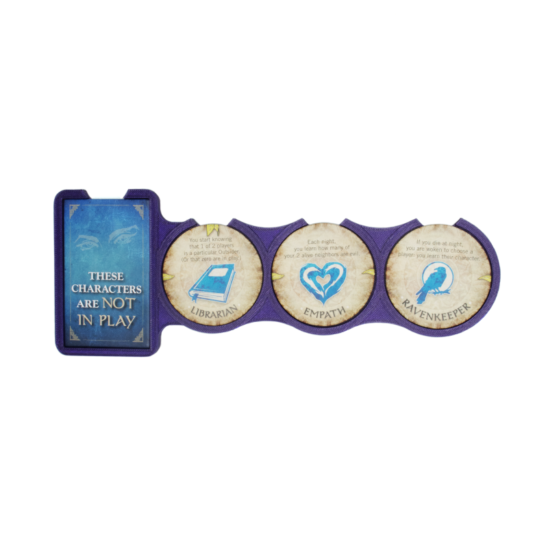 Bandeja Porta Cartas / Tokens para Blood on the Clocktower | Juego de mesa