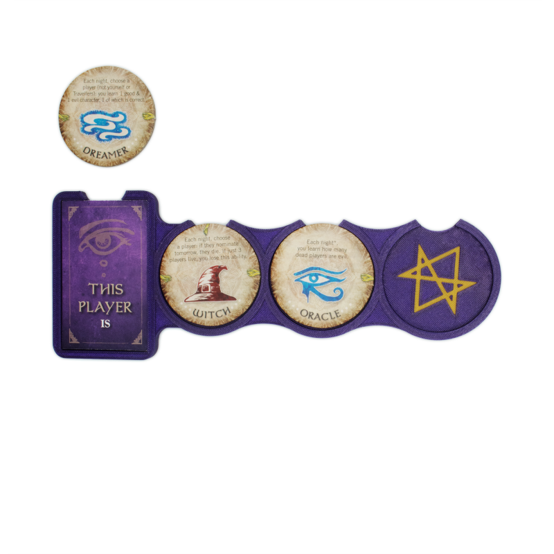 Bandeja Porta Cartas / Tokens para Blood on the Clocktower | Juego de mesa