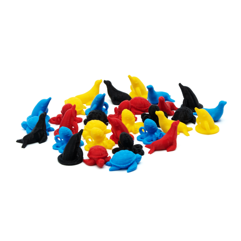 Player Tokens for Ark Nova: Marine Worlds. Board Game Accessories