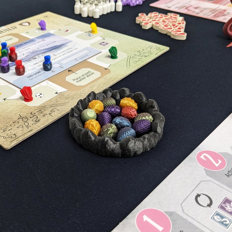 Upgrade kit for Wyrmspan. Board Game Accessories, Components and Tokens