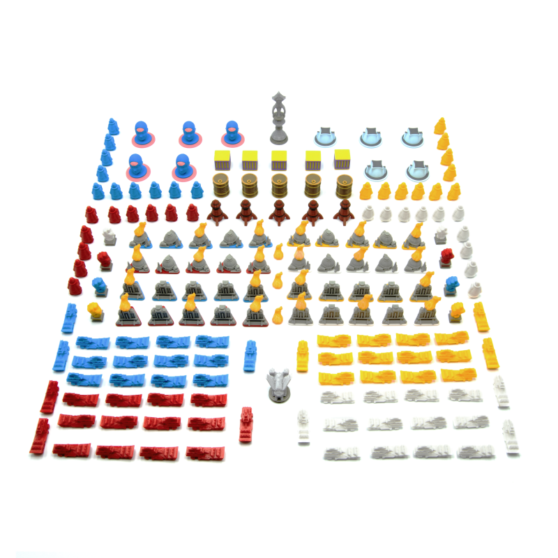Upgrade Kit for Arcs™ - 200 Pieces. Base Board Game Accessories