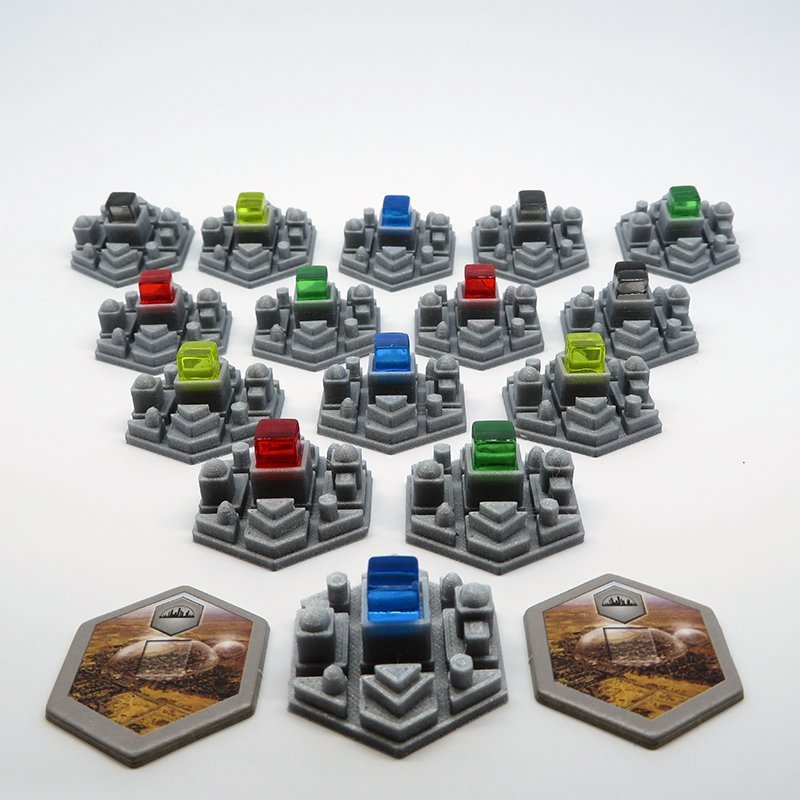 Upgrade kit for Terraforming Mars - 69 Pieces. Board game accessories
